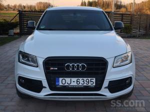 White Audi Q5 2016 in Ogre, with an engine capacity of 3.00 L and mileage of 165 thousand km for 18300 €, photo  on AUTOMOTO.COM.LV