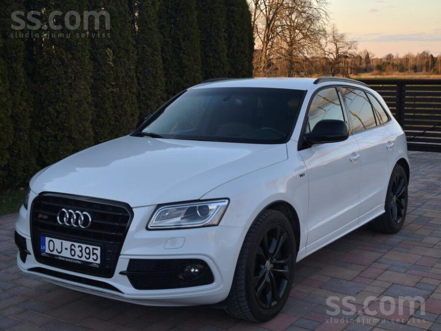 Balts Audi Q5 2016 Ogre, ar dzinēja tilpumu 3.00 L un nobraukumu 165 tūkst. km par 18300 €, foto 4 vietnē AUTOMOTO.COM.LV