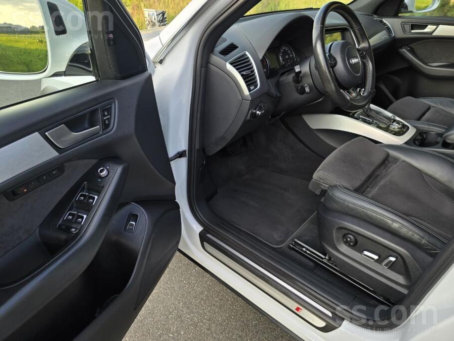 Balts Audi Q5 2016 Rīga, ar dzinēja tilpumu 3.00 L un nobraukumu 0 tūkst. km par 15250 €, foto 7 vietnē AUTOMOTO.COM.LV