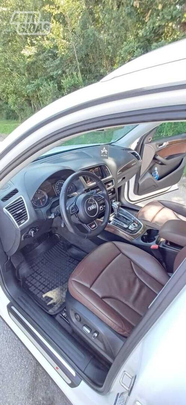 Balts Audi Q5 2016 Viļņa, ar dzinēja tilpumu 2.00 L un nobraukumu 260 tūkst. km par 15350 €, foto 6 vietnē AUTOMOTO.COM.LV