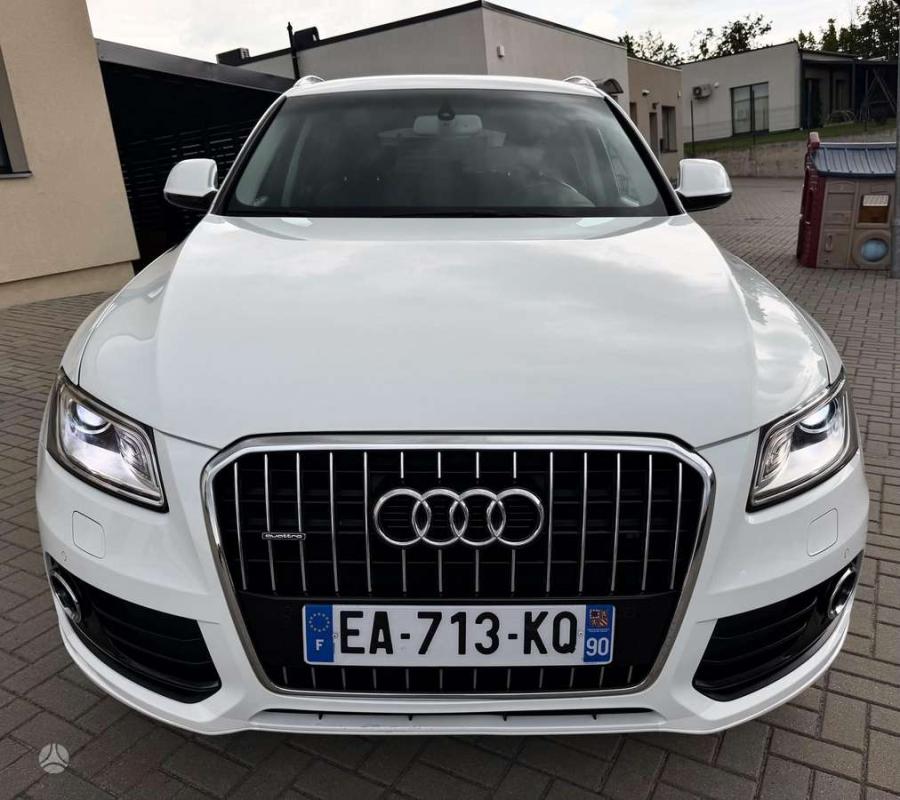 Balts Audi Q5 2016 Kauņa, ar dzinēja tilpumu 1.97 L un nobraukumu 253 tūkst. km par 14850 €, foto 13 vietnē AUTOMOTO.COM.LV