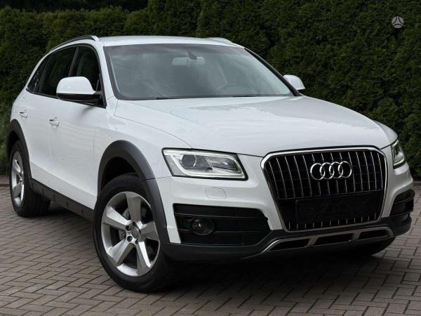 White Audi Q5 2016 in Jonava, with an engine capacity of 1.97 L and mileage of 231 thousand km for 13650 €, photo 4 on AUTOMOTO.COM.LV