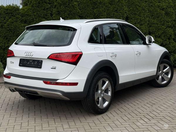 White Audi Q5 2016 in Jonava, with an engine capacity of 1.97 L and mileage of 231 thousand km for 13650 €, photo 6 on AUTOMOTO.COM.LV