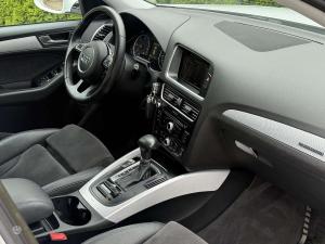 White Audi Q5 2016 in Jonava, with an engine capacity of 1.97 L and mileage of 231 thousand km for 13650 €, photo 21 on AUTOMOTO.COM.LV