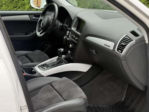 White Audi Q5 2016 in Jonava, with an engine capacity of 1.97 L and mileage of 231 thousand km for 13650 €, photo 22 on AUTOMOTO.COM.LV