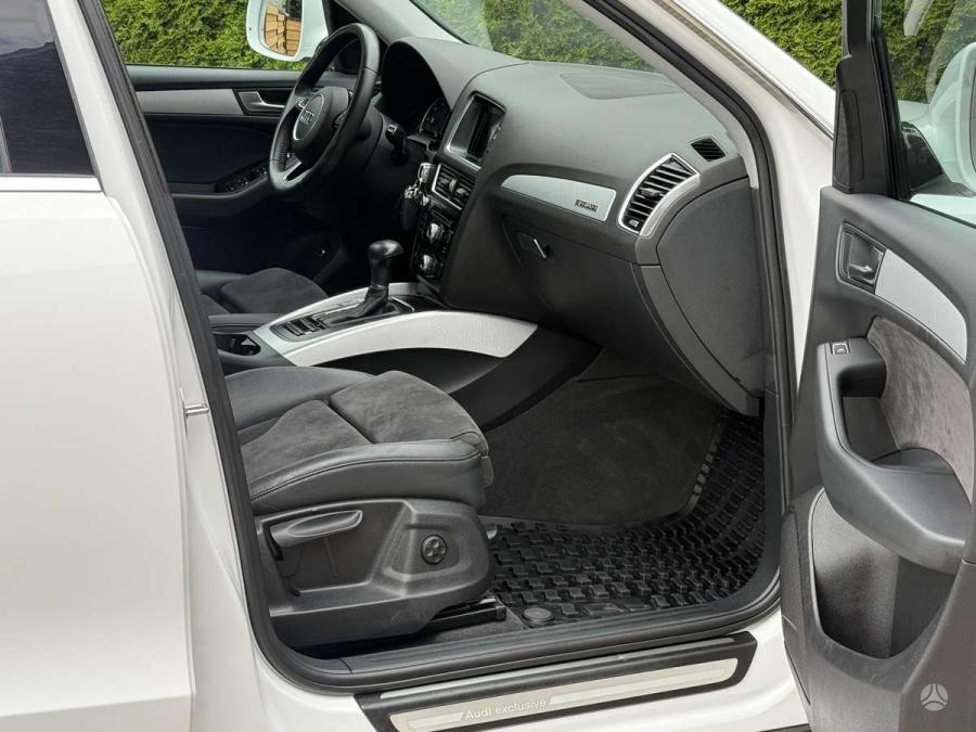 White Audi Q5 2016 in Jonava, with an engine capacity of 1.97 L and mileage of 231 thousand km for 13650 €, photo 23 on AUTOMOTO.COM.LV