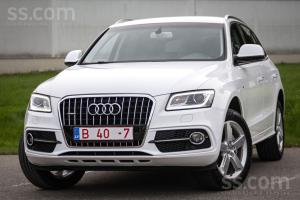 White Audi Q5 2016 in Tukums, with an engine capacity of 2.00 L and mileage of 165 thousand km for 13990 €, photo 1 on AUTOMOTO.COM.LV