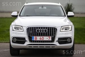 White Audi Q5 2016 in Tukums, with an engine capacity of 2.00 L and mileage of 165 thousand km for 13990 €, photo 4 on AUTOMOTO.COM.LV
