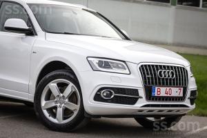 White Audi Q5 2016 in Tukums, with an engine capacity of 2.00 L and mileage of 165 thousand km for 13990 €, photo 7 on AUTOMOTO.COM.LV