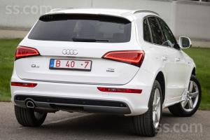 White Audi Q5 2016 in Tukums, with an engine capacity of 2.00 L and mileage of 165 thousand km for 13990 €, photo 13 on AUTOMOTO.COM.LV