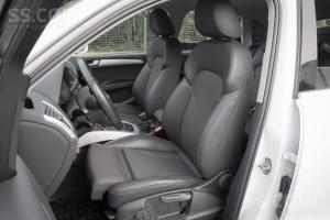 White Audi Q5 2016 in Tukums, with an engine capacity of 2.00 L and mileage of 165 thousand km for 13990 €, photo 16 on AUTOMOTO.COM.LV