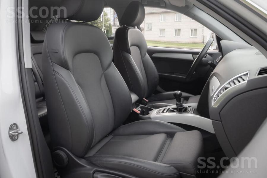 White Audi Q5 2016 in Tukums, with an engine capacity of 2.00 L and mileage of 165 thousand km for 13990 €, photo 19 on AUTOMOTO.COM.LV