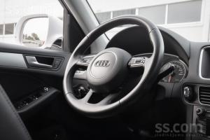 White Audi Q5 2016 in Tukums, with an engine capacity of 2.00 L and mileage of 165 thousand km for 13990 €, photo 22 on AUTOMOTO.COM.LV