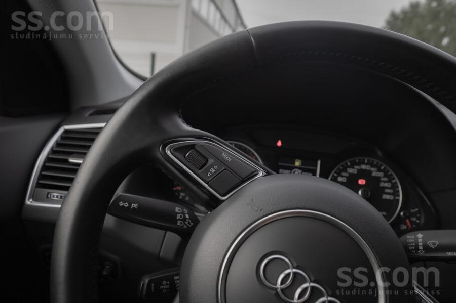 White Audi Q5 2016 in Tukums, with an engine capacity of 2.00 L and mileage of 165 thousand km for 13990 €, photo 27 on AUTOMOTO.COM.LV