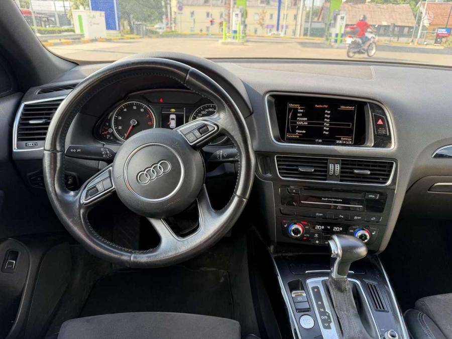 White Audi Q5 2016 in Vilnius, with an engine capacity of 1.98 L and mileage of 196 thousand km for 13000 €, photo 6 on AUTOMOTO.COM.LV