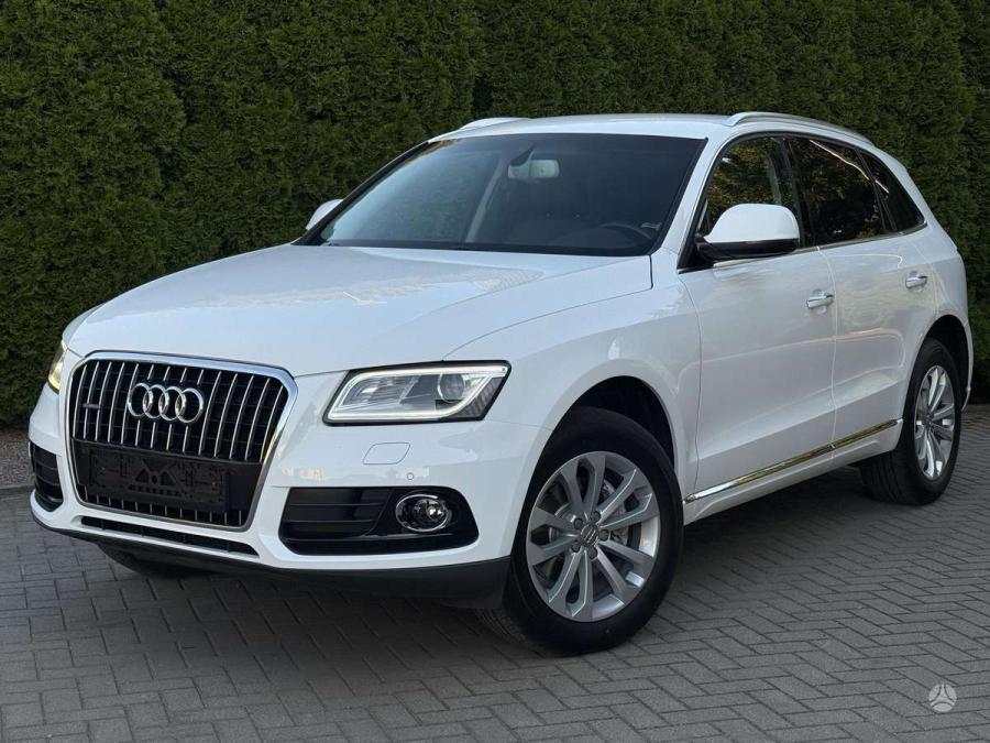White Audi Q5 2016 in Jonava, with an engine capacity of 1.97 L and mileage of 260 thousand km for 12750 €, photo 1 on AUTOMOTO.COM.LV