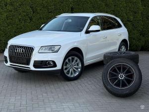 White Audi Q5 2016 in Jonava, with an engine capacity of 1.97 L and mileage of 260 thousand km for 12750 €, photo 13 on AUTOMOTO.COM.LV