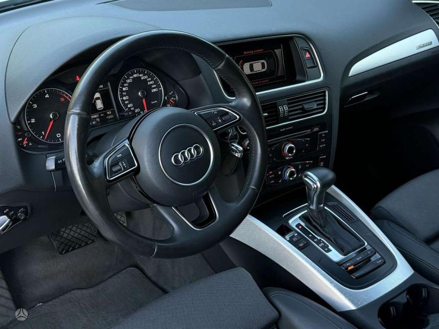 White Audi Q5 2016 in Jonava, with an engine capacity of 1.97 L and mileage of 260 thousand km for 12750 €, photo 17 on AUTOMOTO.COM.LV