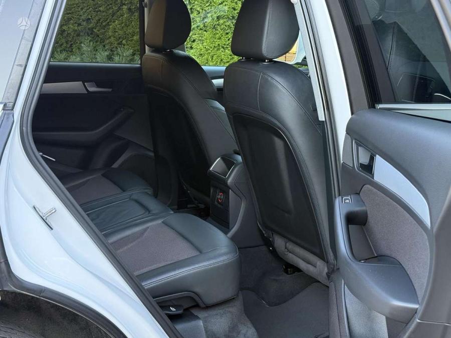 White Audi Q5 2016 in Jonava, with an engine capacity of 1.97 L and mileage of 260 thousand km for 12750 €, photo 21 on AUTOMOTO.COM.LV