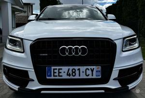 Balts Audi Q5 2016 Kauņa, ar dzinēja tilpumu 1.97 L un nobraukumu 280 tūkst. km par 14250 €, foto  vietnē AUTOMOTO.COM.LV