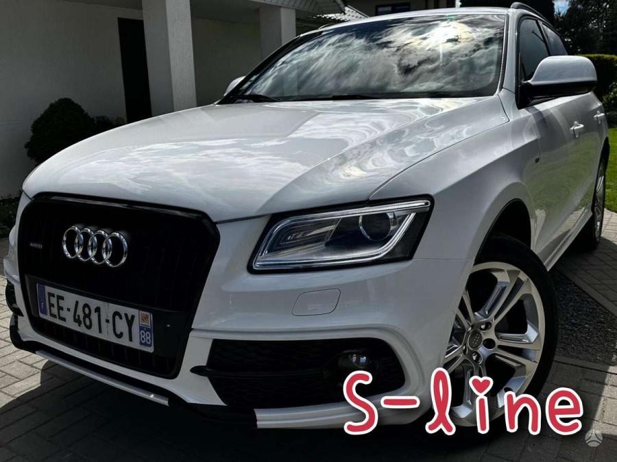Balts Audi Q5 2016 Kauņa, ar dzinēja tilpumu 1.97 L un nobraukumu 280 tūkst. km par 14250 €, foto 3 vietnē AUTOMOTO.COM.LV