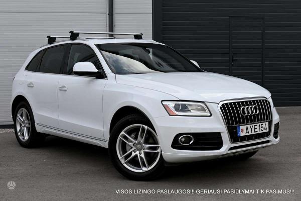 White Audi Q5 2016 in Kretinga, with an engine capacity of 1.98 L and mileage of 196 thousand km for 12499 €, photo 1 on AUTOMOTO.COM.LV