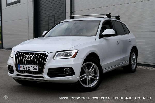 White Audi Q5 2016 in Kretinga, with an engine capacity of 1.98 L and mileage of 196 thousand km for 12499 €, photo 3 on AUTOMOTO.COM.LV