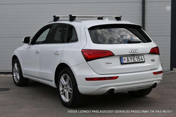 White Audi Q5 2016 in Kretinga, with an engine capacity of 1.98 L and mileage of 196 thousand km for 12499 €, photo 10 on AUTOMOTO.COM.LV