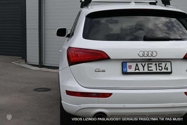 White Audi Q5 2016 in Kretinga, with an engine capacity of 1.98 L and mileage of 196 thousand km for 12499 €, photo 11 on AUTOMOTO.COM.LV