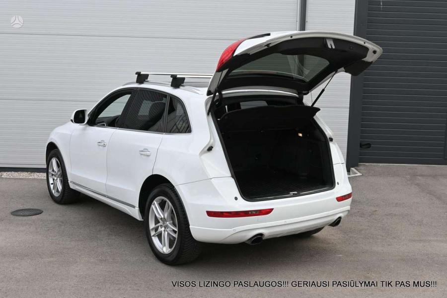 Balts Audi Q5 2016 Kretinga, ar dzinēja tilpumu 1.98 L un nobraukumu 196 tūkst. km par 12499 €, foto 12 vietnē AUTOMOTO.COM.LV