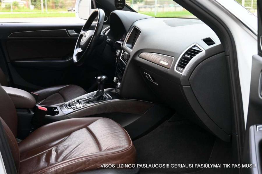 Balts Audi Q5 2016 Kretinga, ar dzinēja tilpumu 1.98 L un nobraukumu 196 tūkst. km par 12499 €, foto 26 vietnē AUTOMOTO.COM.LV