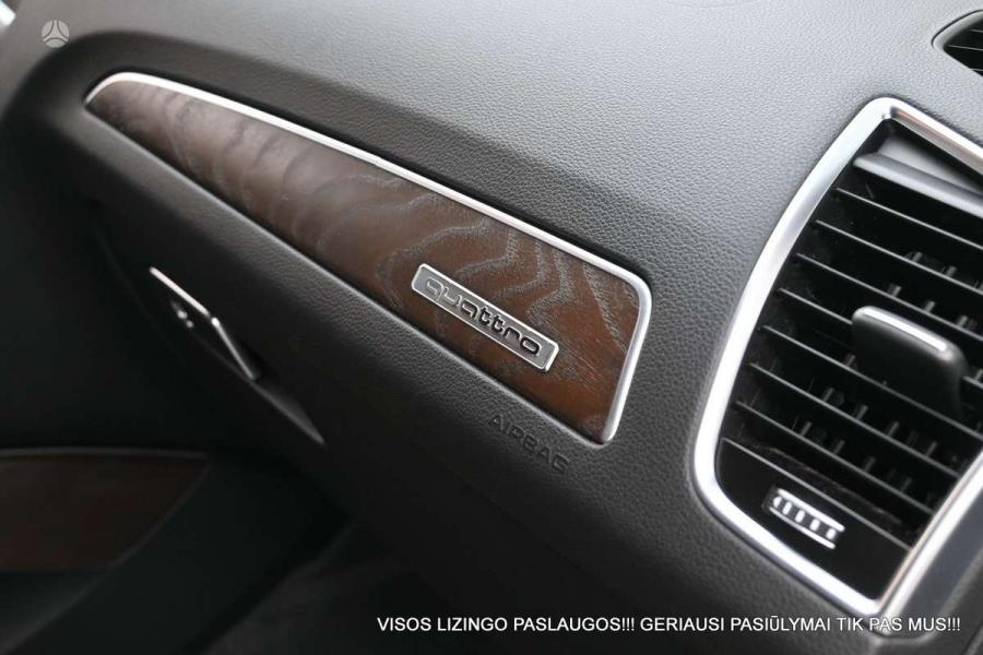 Balts Audi Q5 2016 Kretinga, ar dzinēja tilpumu 1.98 L un nobraukumu 196 tūkst. km par 12499 €, foto 27 vietnē AUTOMOTO.COM.LV