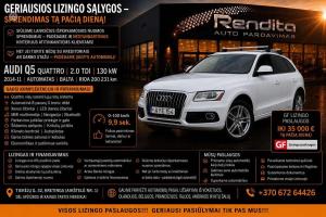 Balts Audi Q5 2016 Kretinga, ar dzinēja tilpumu 1.98 L un nobraukumu 196 tūkst. km par 12499 €, foto 39 vietnē AUTOMOTO.COM.LV