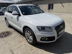 White Audi Q5 2016 in Taurage, with an engine capacity of 1.97 L and mileage of 243 thousand km for 12900 €, photo 4 on AUTOMOTO.COM.LV