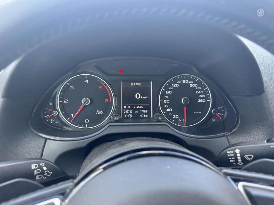 White Audi Q5 2016 in Taurage, with an engine capacity of 1.97 L and mileage of 243 thousand km for 12900 €, photo 13 on AUTOMOTO.COM.LV