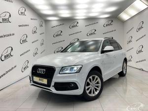 White Audi Q5 2016 in Vilnius, with an engine capacity of 1.98 L and mileage of 196 thousand km for 12900 €, photo 4 on AUTOMOTO.COM.LV