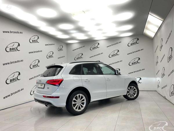 Audi Q5 2016 in Vilnius on AUTOMOTO.COM.LV White Audi Q5 2016 in Vilnius, with an engine capacity of 1.98 L and mileage of 196 thousand km for 12900 €, photo 7 on AUTOMOTO.COM.LV