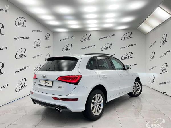 Audi Q5 2016 in Vilnius on AUTOMOTO.COM.LV White Audi Q5 2016 in Vilnius, with an engine capacity of 1.98 L and mileage of 196 thousand km for 12900 €, photo 8 on AUTOMOTO.COM.LV