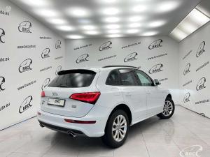 White Audi Q5 2016 in Vilnius, with an engine capacity of 1.98 L and mileage of 196 thousand km for 12900 €, photo 8 on AUTOMOTO.COM.LV