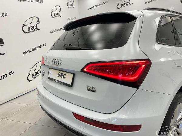 Audi Q5 2016 in Vilnius on AUTOMOTO.COM.LV White Audi Q5 2016 in Vilnius, with an engine capacity of 1.98 L and mileage of 196 thousand km for 12900 €, photo 9 on AUTOMOTO.COM.LV