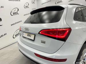 White Audi Q5 2016 in Vilnius, with an engine capacity of 1.98 L and mileage of 196 thousand km for 12900 €, photo 9 on AUTOMOTO.COM.LV