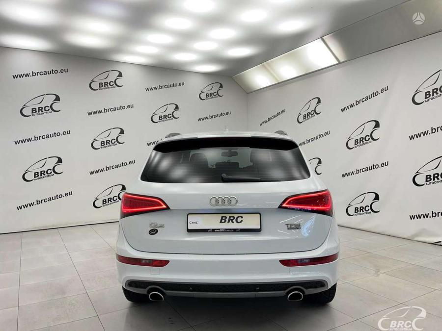 White Audi Q5 2016 in Vilnius, with an engine capacity of 1.98 L and mileage of 196 thousand km for 12900 €, photo 10 on AUTOMOTO.COM.LV