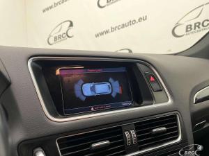White Audi Q5 2016 in Vilnius, with an engine capacity of 1.98 L and mileage of 196 thousand km for 12900 €, photo 21 on AUTOMOTO.COM.LV