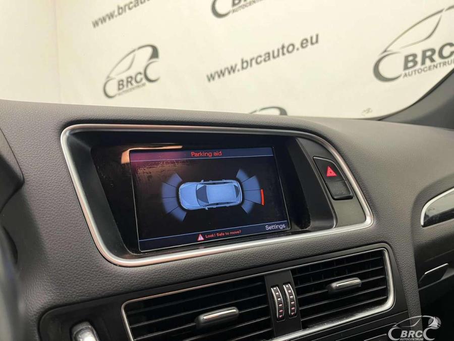White Audi Q5 2016 in Vilnius, with an engine capacity of 1.98 L and mileage of 196 thousand km for 12900 €, photo 21 on AUTOMOTO.COM.LV