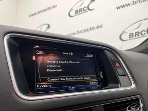 White Audi Q5 2016 in Vilnius, with an engine capacity of 1.98 L and mileage of 196 thousand km for 12900 €, photo 24 on AUTOMOTO.COM.LV