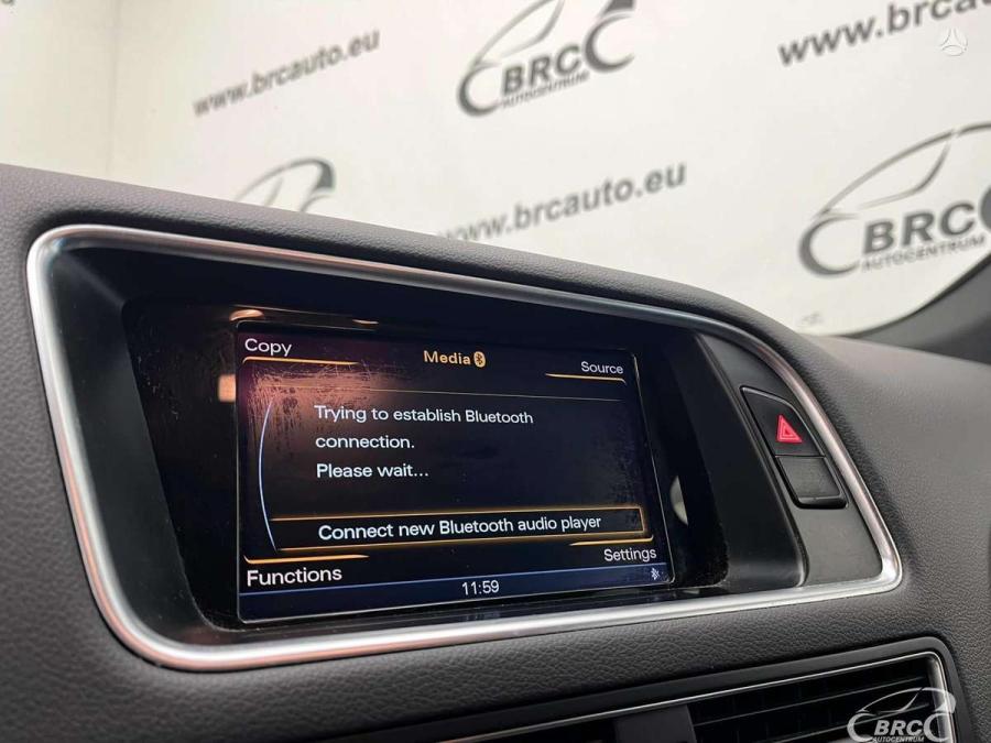 White Audi Q5 2016 in Vilnius, with an engine capacity of 1.98 L and mileage of 196 thousand km for 12900 €, photo 24 on AUTOMOTO.COM.LV
