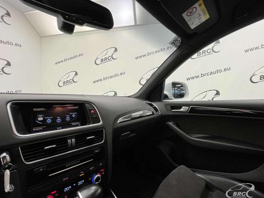 White Audi Q5 2016 in Vilnius, with an engine capacity of 1.98 L and mileage of 196 thousand km for 12900 €, photo 29 on AUTOMOTO.COM.LV