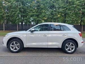 White Audi Q5 2017 in Jurmala, with an engine capacity of 2.00 L and mileage of 190 thousand km for 19900 €, photo 5 on AUTOMOTO.COM.LV