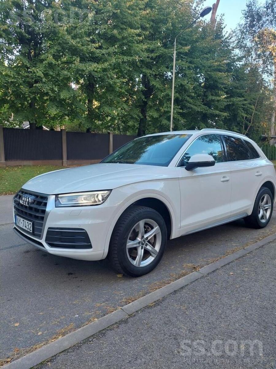 White Audi Q5 2017 in Jurmala, with an engine capacity of 2.00 L and mileage of 190 thousand km for 19900 €, photo 17 on AUTOMOTO.COM.LV