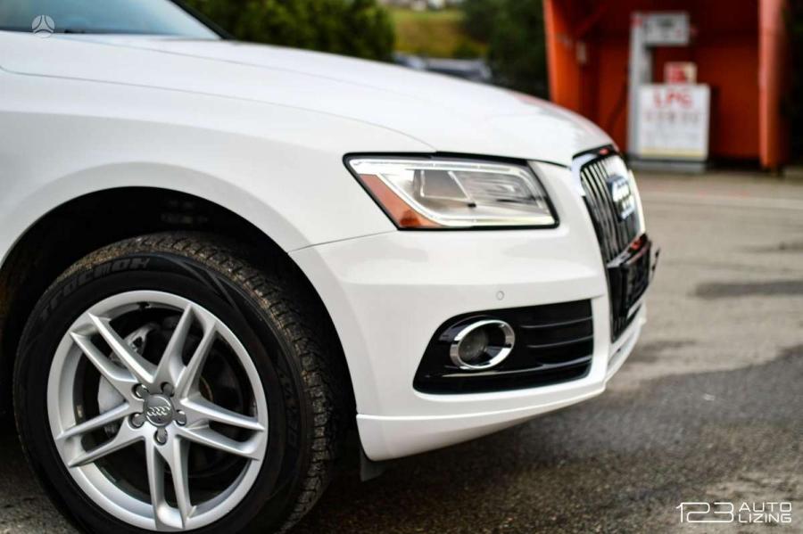 White Audi Q5 2017 in Kretinga, with an engine capacity of 2.00 L and mileage of 187 thousand km for 14950 €, photo 5 on AUTOMOTO.COM.LV
